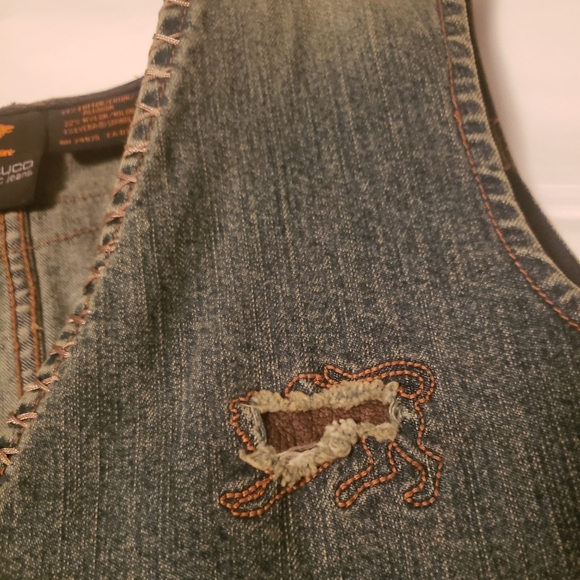 Parasuco | Jackets & Coats | Parasuco Brown Denim Vest | Poshmark